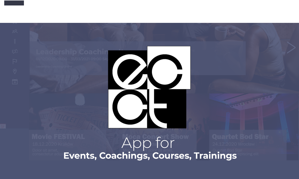 Events Courses Consulting Training